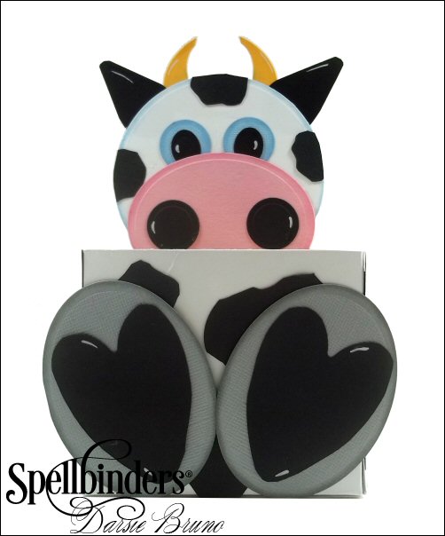 Crafting with Darsie: Cow Treat Box...
