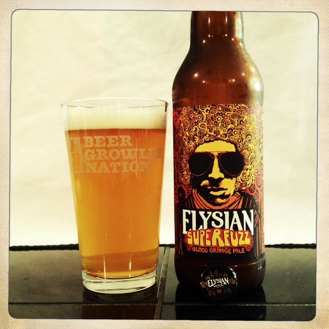 NorCal Beer Blog: Elysian Brewing Company Super Fuzz Blood Orange Pale Ale