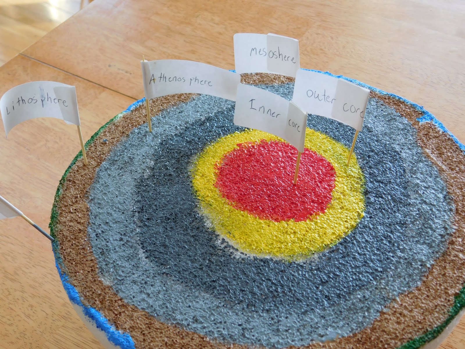 Earth Core Cake