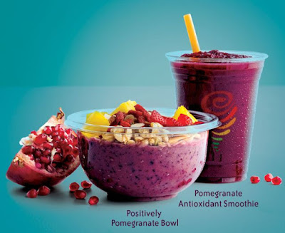 Jamba Juices Blends New Pomegranate Smoothie and Bowl