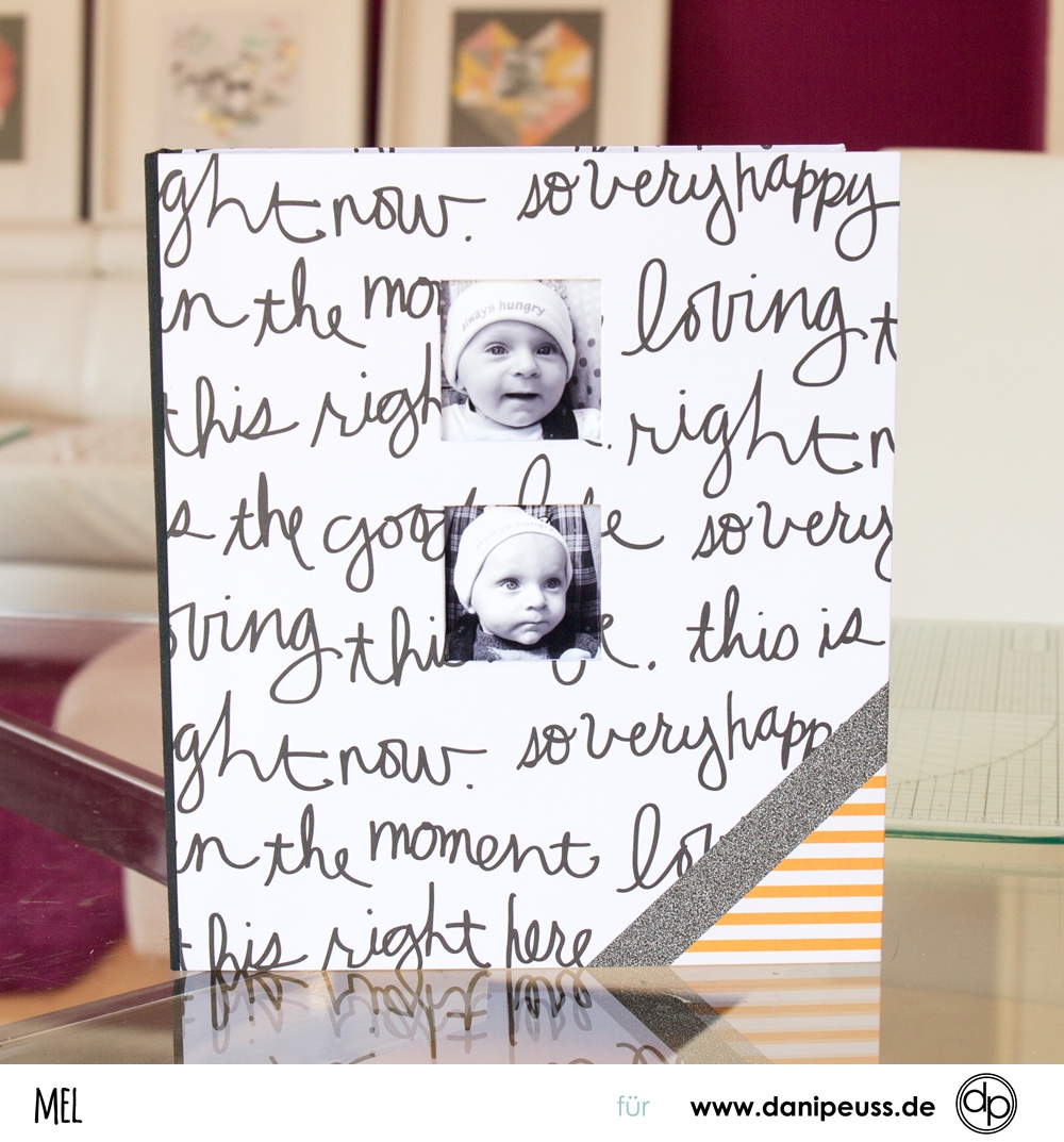 :: danipeuss.de :: BLOG: 6x8" Babyalbum mit Minilayouts selber bauen ...
