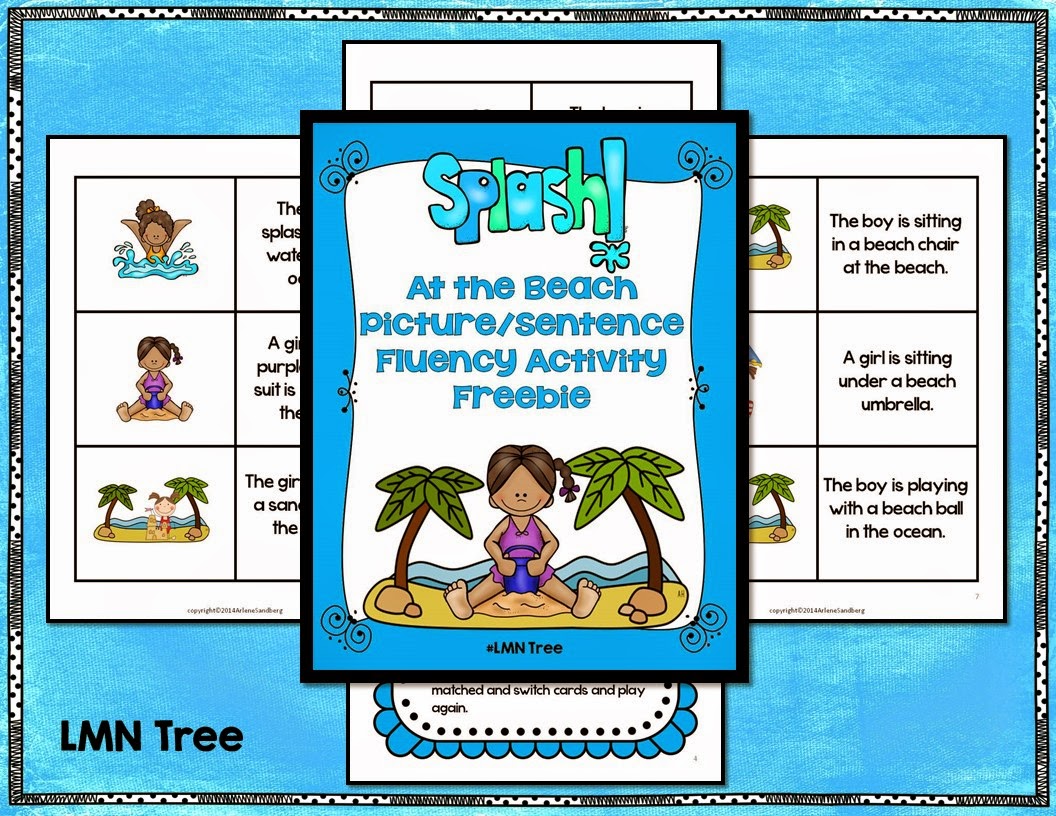LMN Tree: Building Fluency with Beach Themed Fluency Tips and Activities