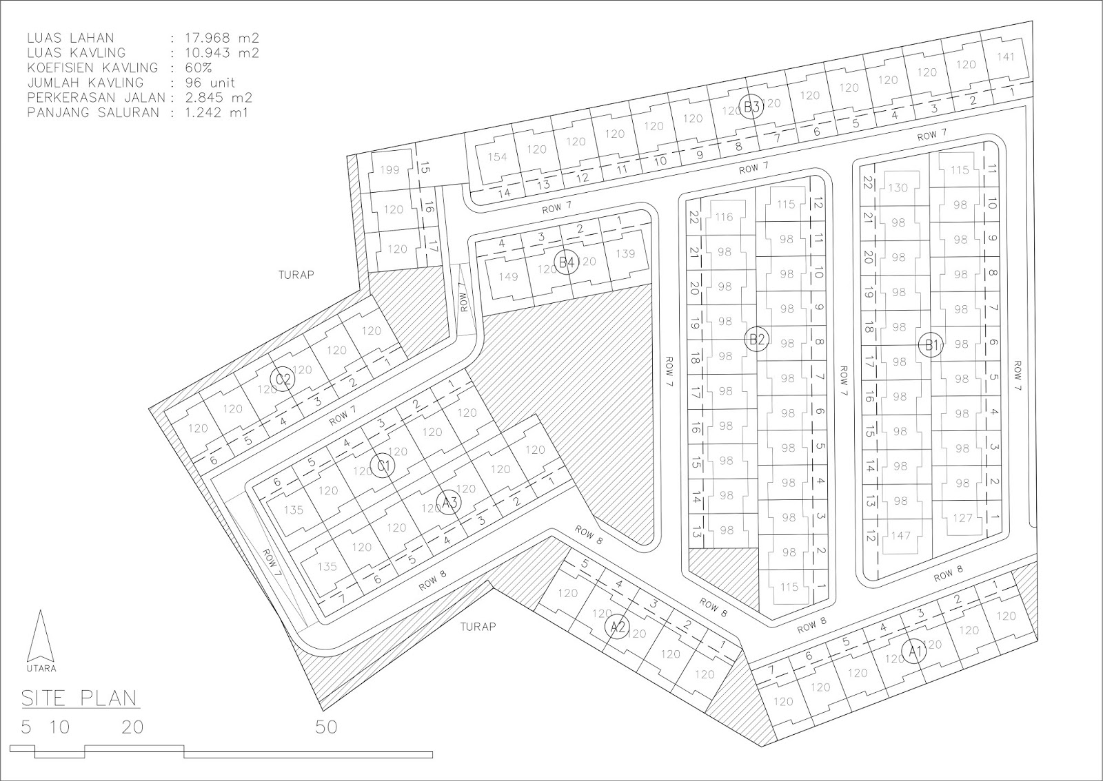 2D Site Plan - Jasa Site Plan
