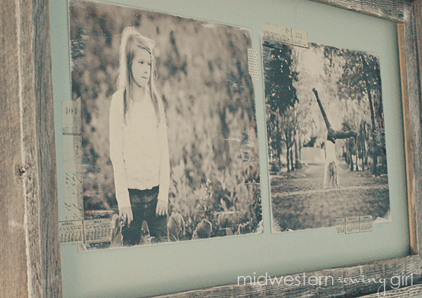 distressed photo art - how to | Midwestern Girl