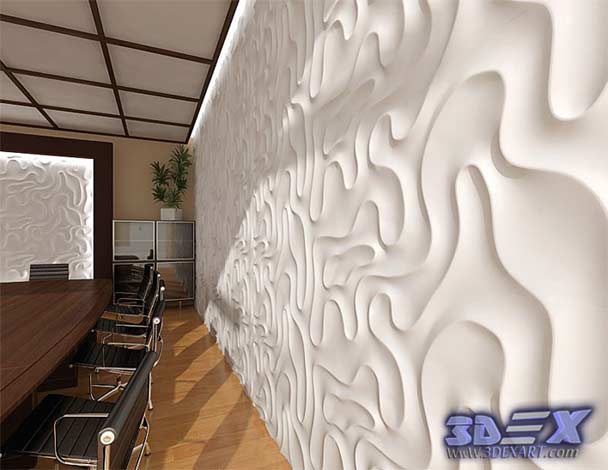 Modern 3d decorative wall panels and covering texture