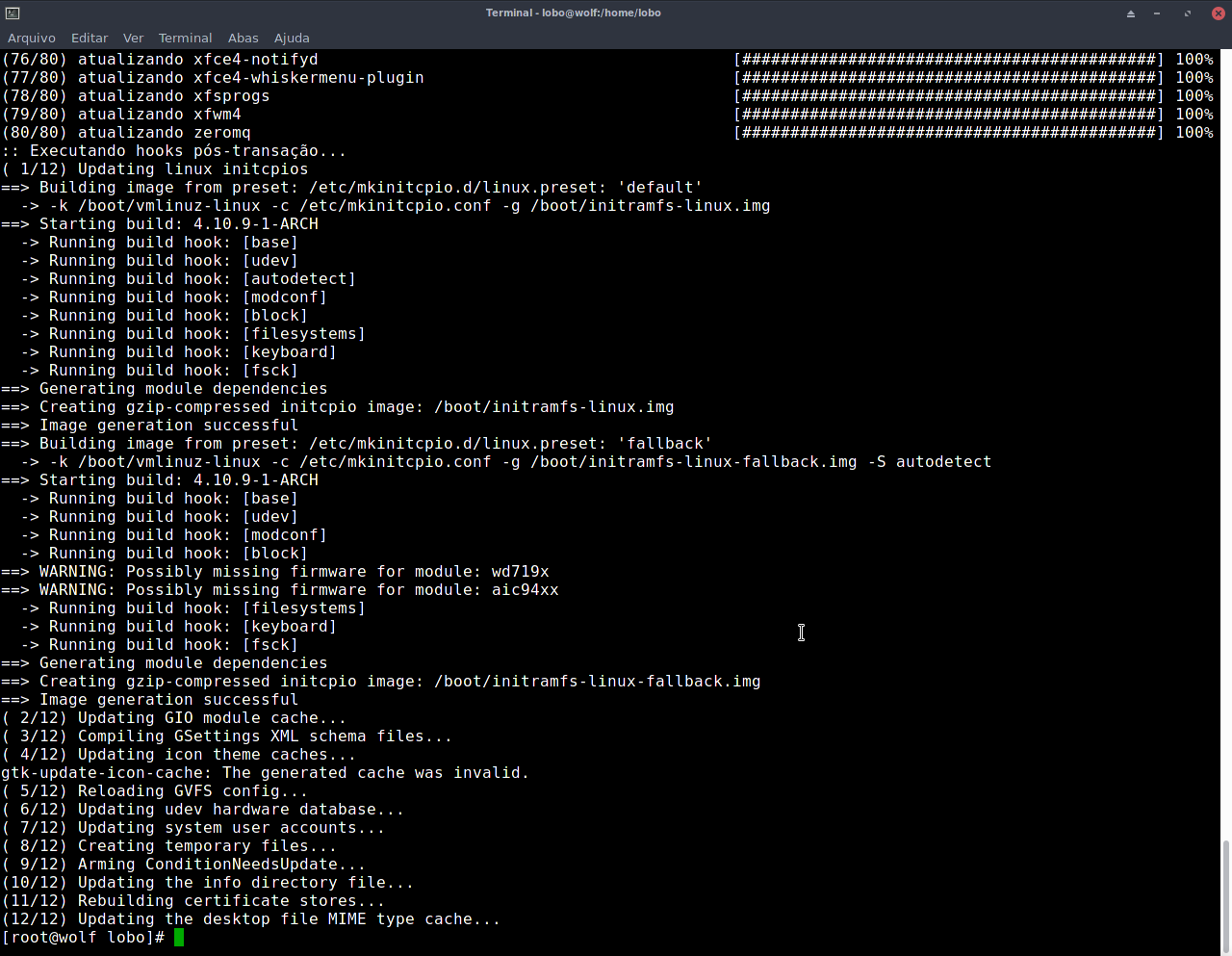 Pacman o gerenciador de pacotes do Arch Linux