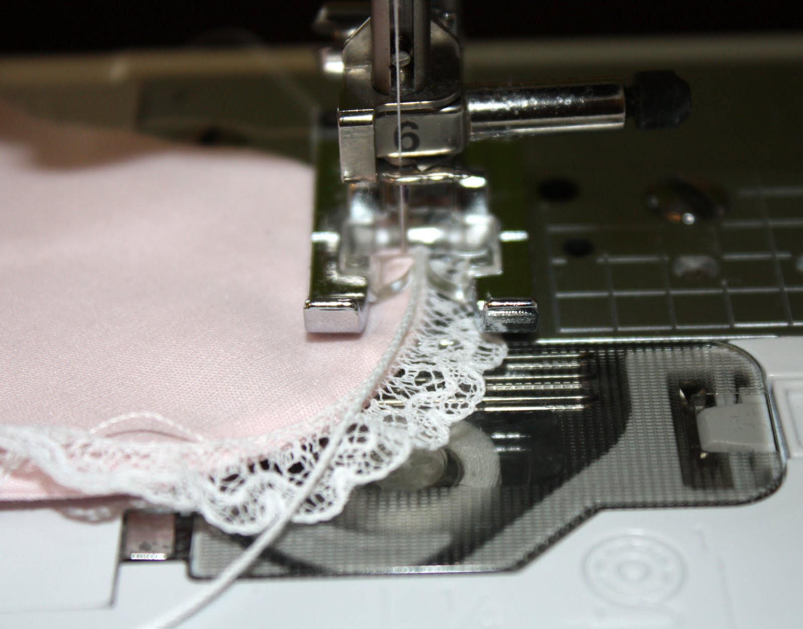 Creations By Michie` Blog: Adding Lace Edging To A Collar