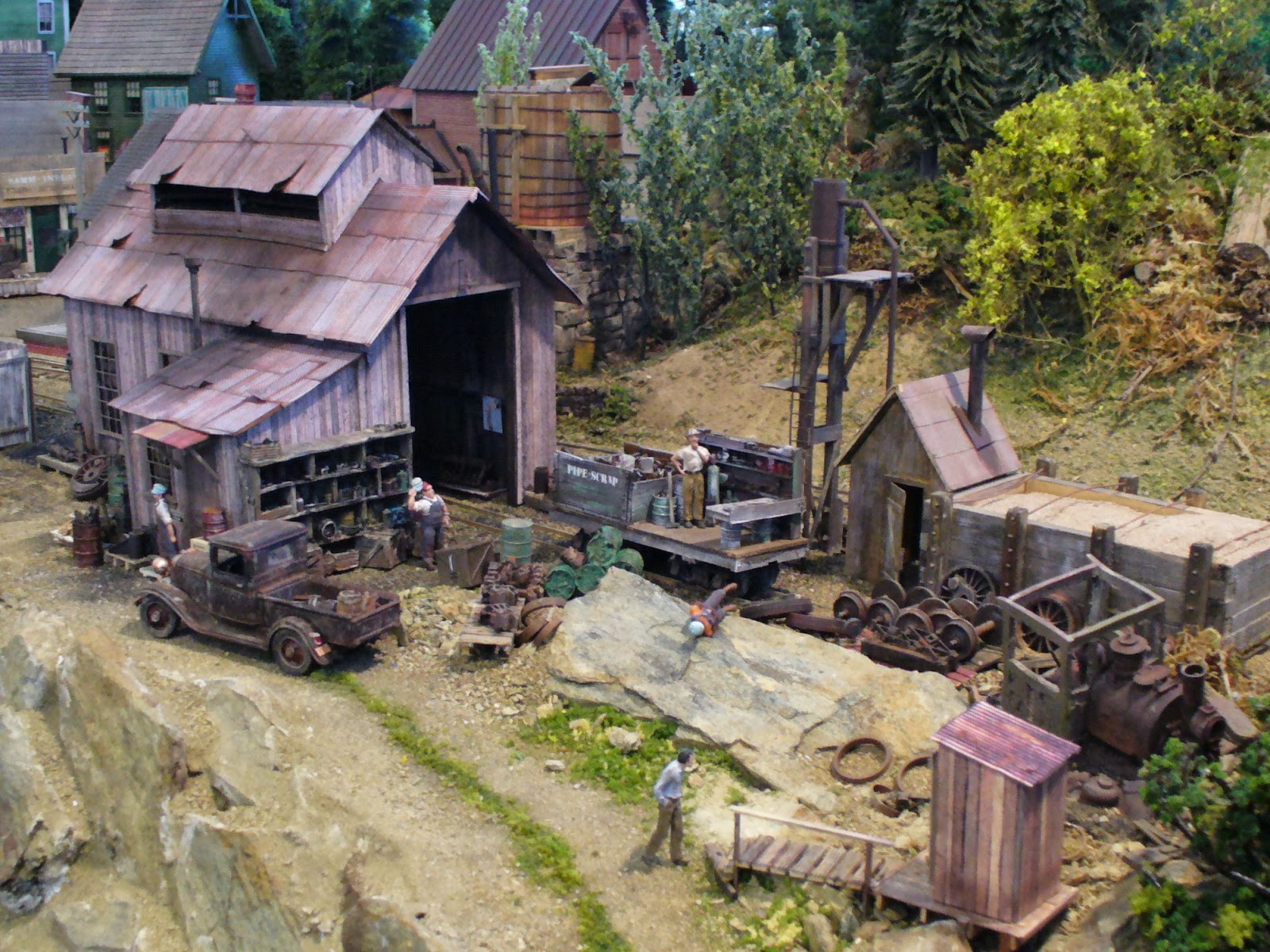 Never Done and Always Changing On30 Model Railroad