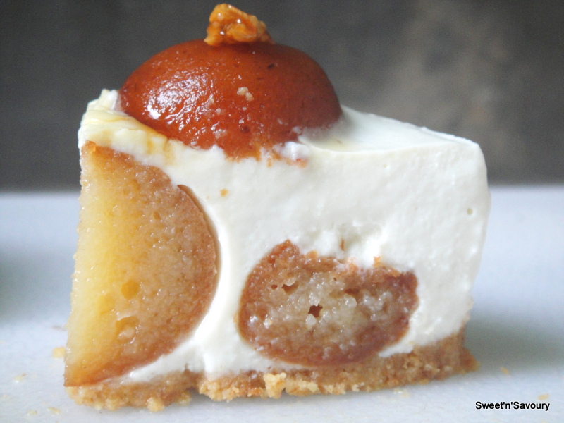 Sweet 'n' Savoury: GulabJamun No Bake Cheesecake