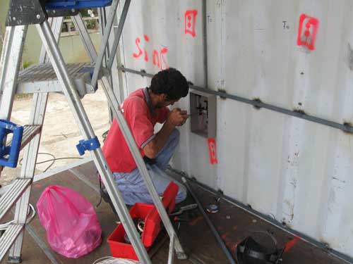 Build a Container Home: How to build an electrical system in a ...