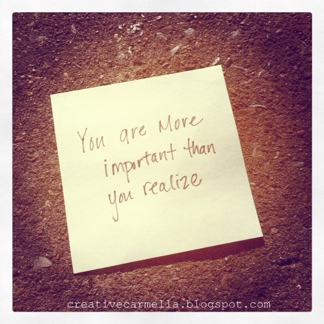 Creative Carmella: Post-It-Note Project