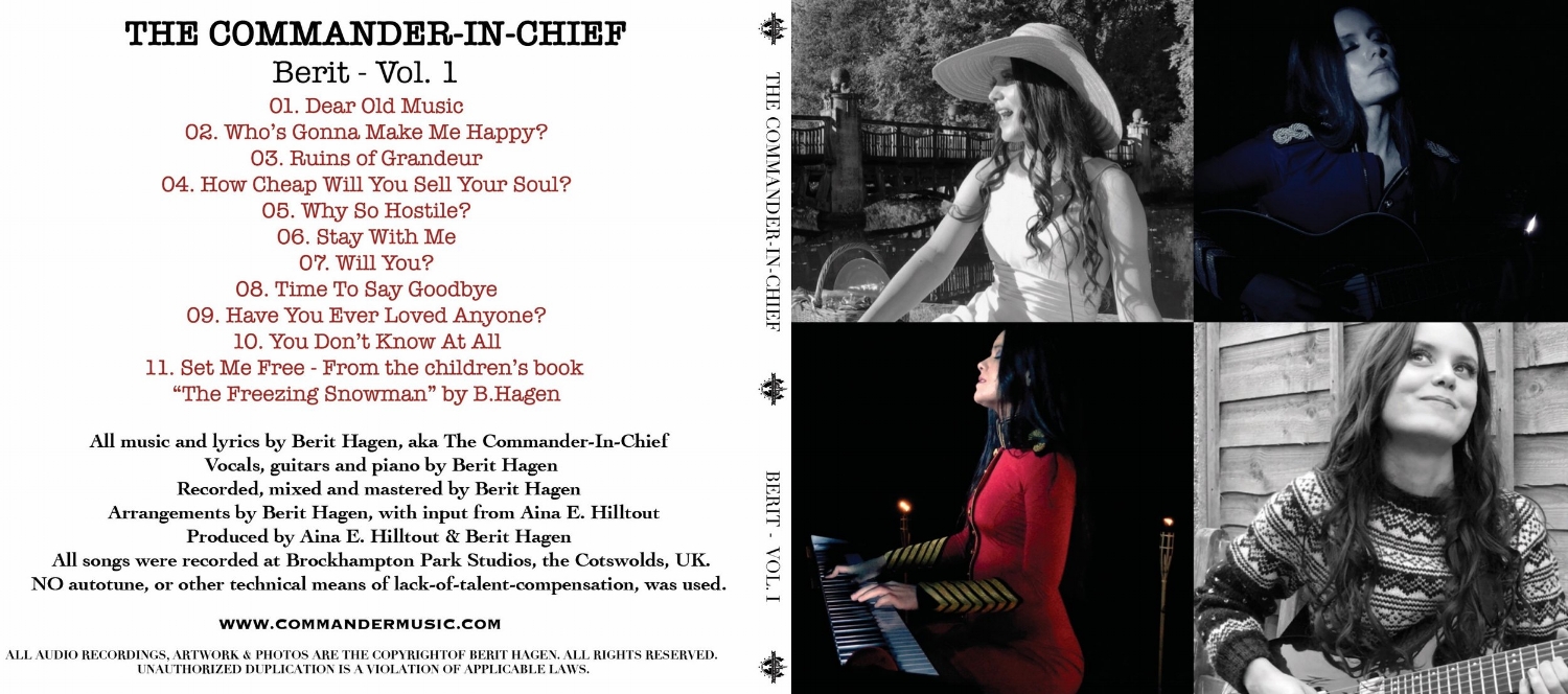 The Commander-In-Chief: announces new album release