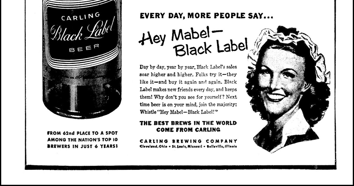 Brady's Bunch of Lorain County Nostalgia: Black Label Beer Ad - Nov. 22 ...