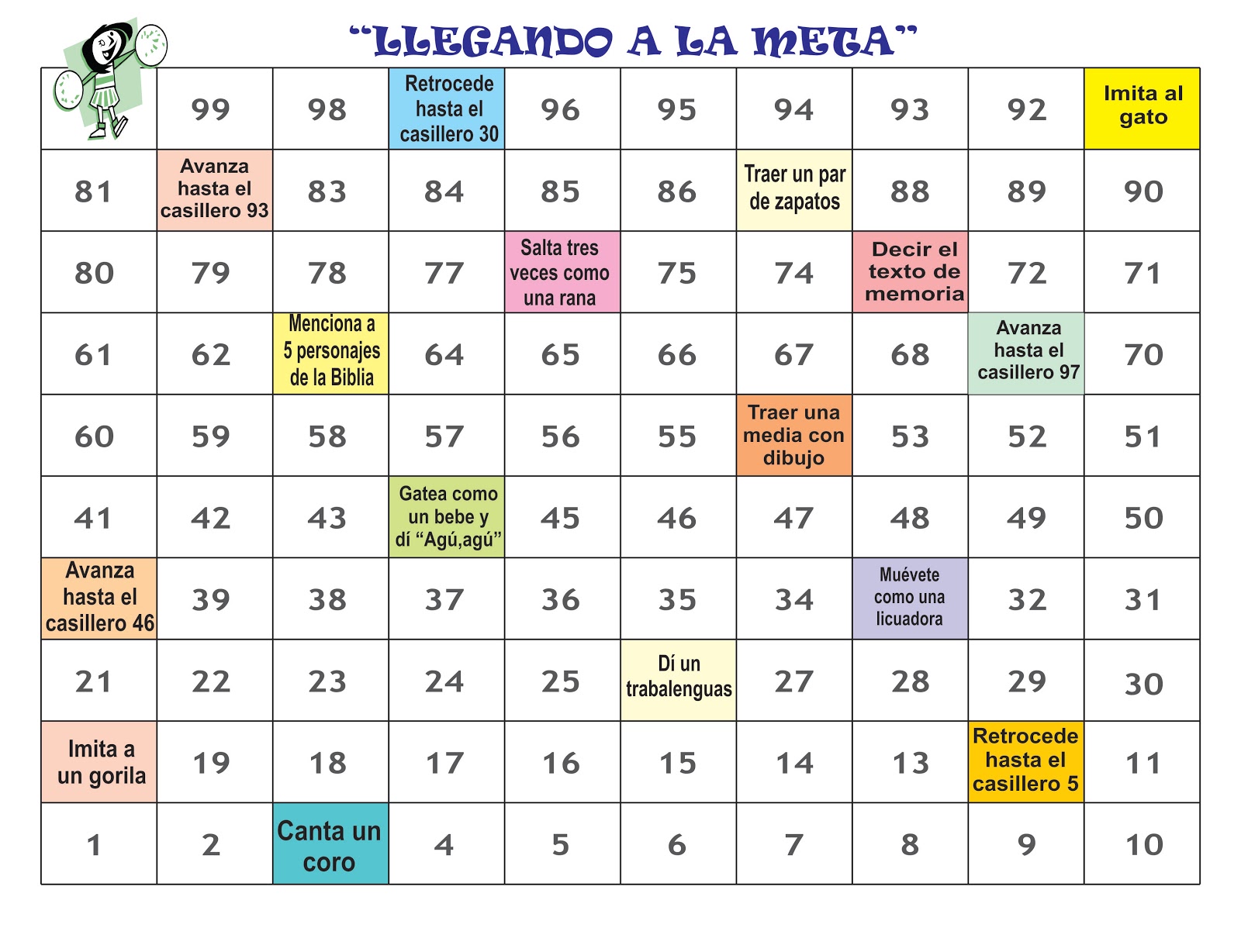 CONCURSO "LLEGANDO A LA META" | ESCUELA DOMINICAL MTV