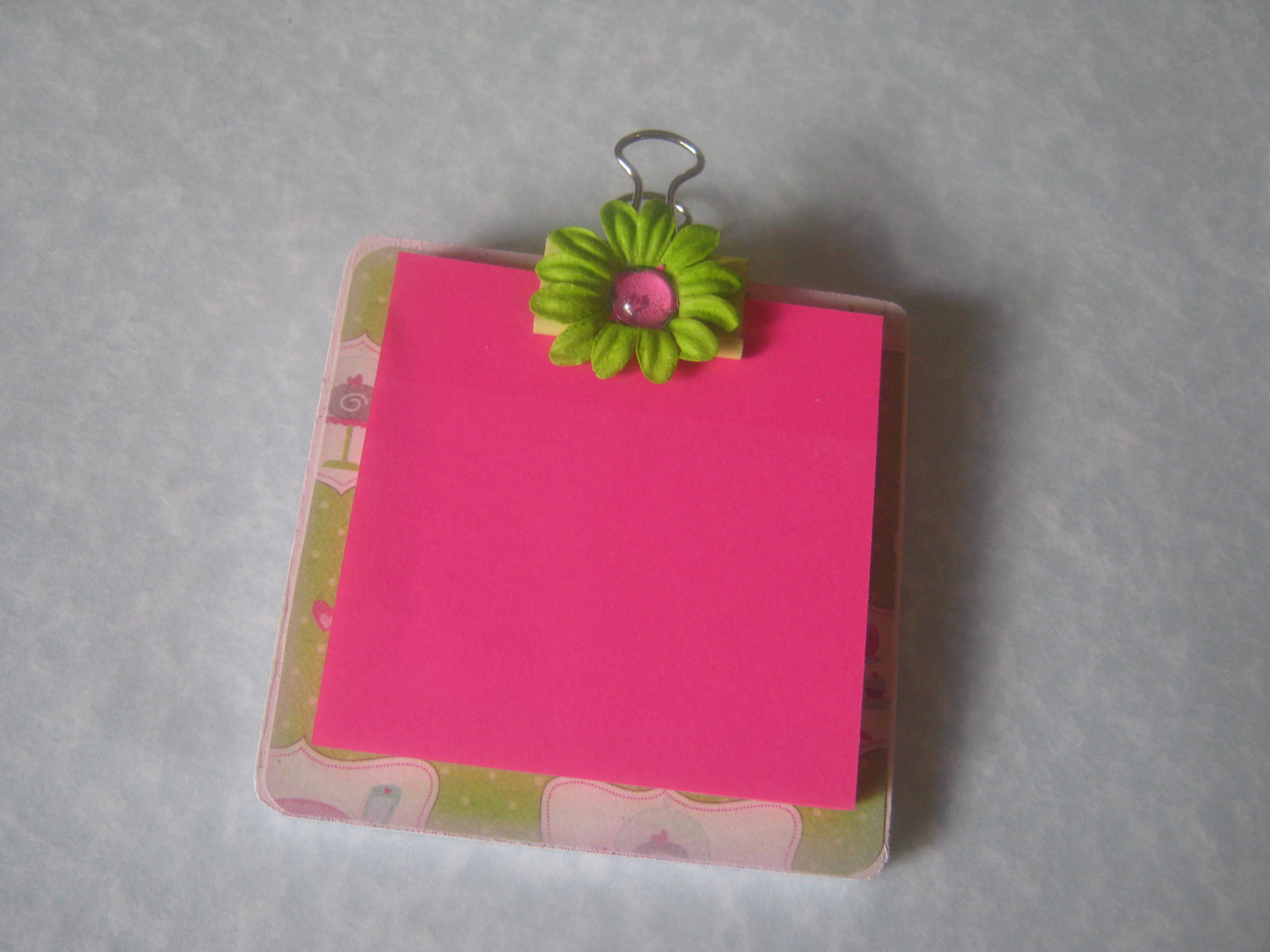 chocolate y burbujas: Porta post-it