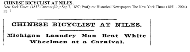 A Chinese American Historian By Chance: Foo Lee, A Chinese laundryman ...