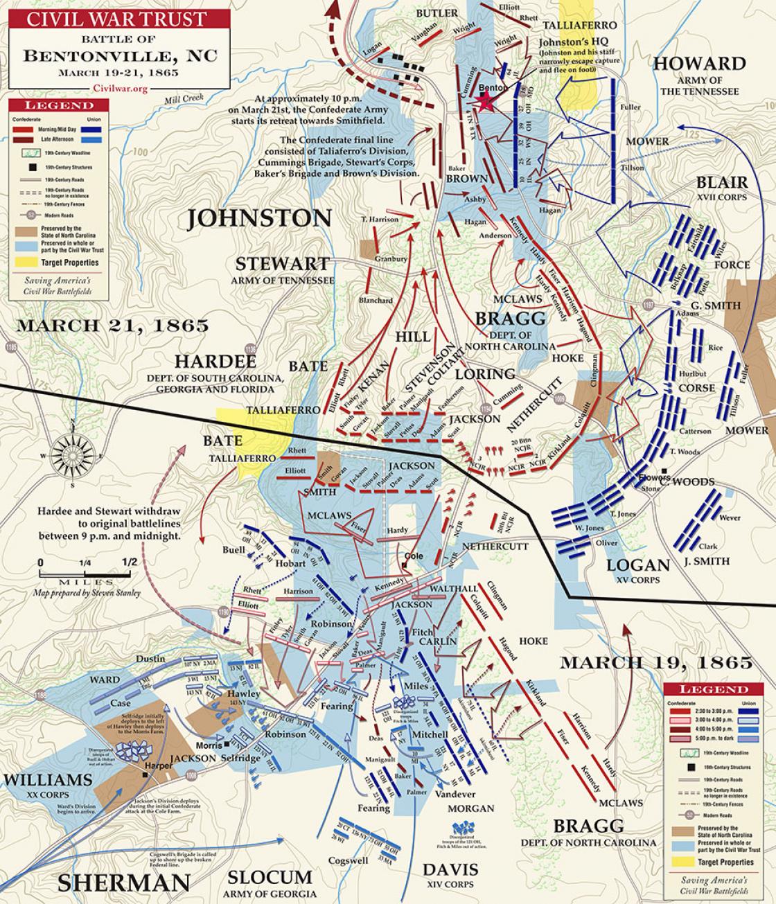 A Mostly Civil War Blog: The Battle of Bentonville