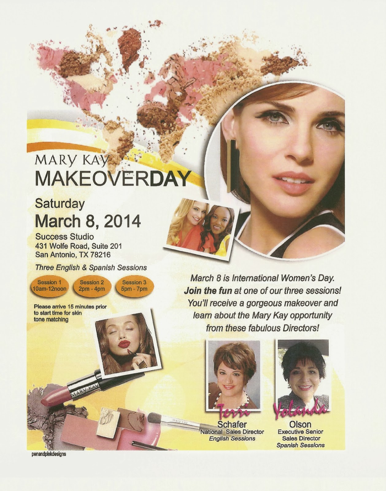 LouAnn Hicks - My Mary Kay Blog: Marcy 8th - National Makeover Day