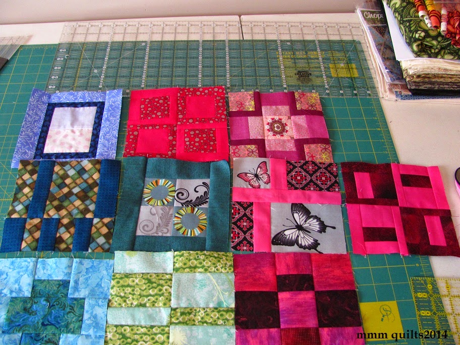 mmm quilts: 100 Modern Quilt blocks-month 10