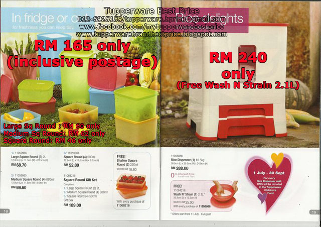 Tupperware Malaysia Best Price: Latest Catalog