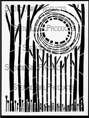 Ken's World in Progress: Day One Stencil Girl and Ken Oliver Crafts ...