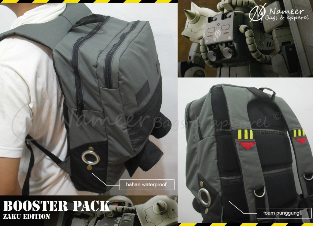 Gundam Booster inspired Bags
