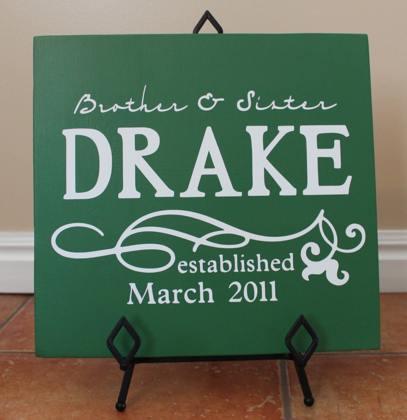 DIY kinda girl: Life happens....and here's a wedding gift.