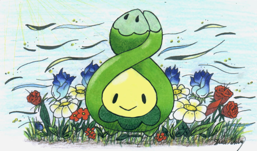 Pokémon by Review: #406, #315, #407: Budew, Roselia & Roserade