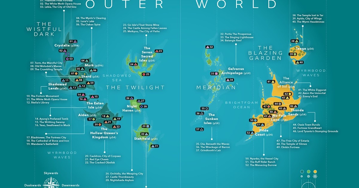 Break!!: Outer World Map iteration and annotation
