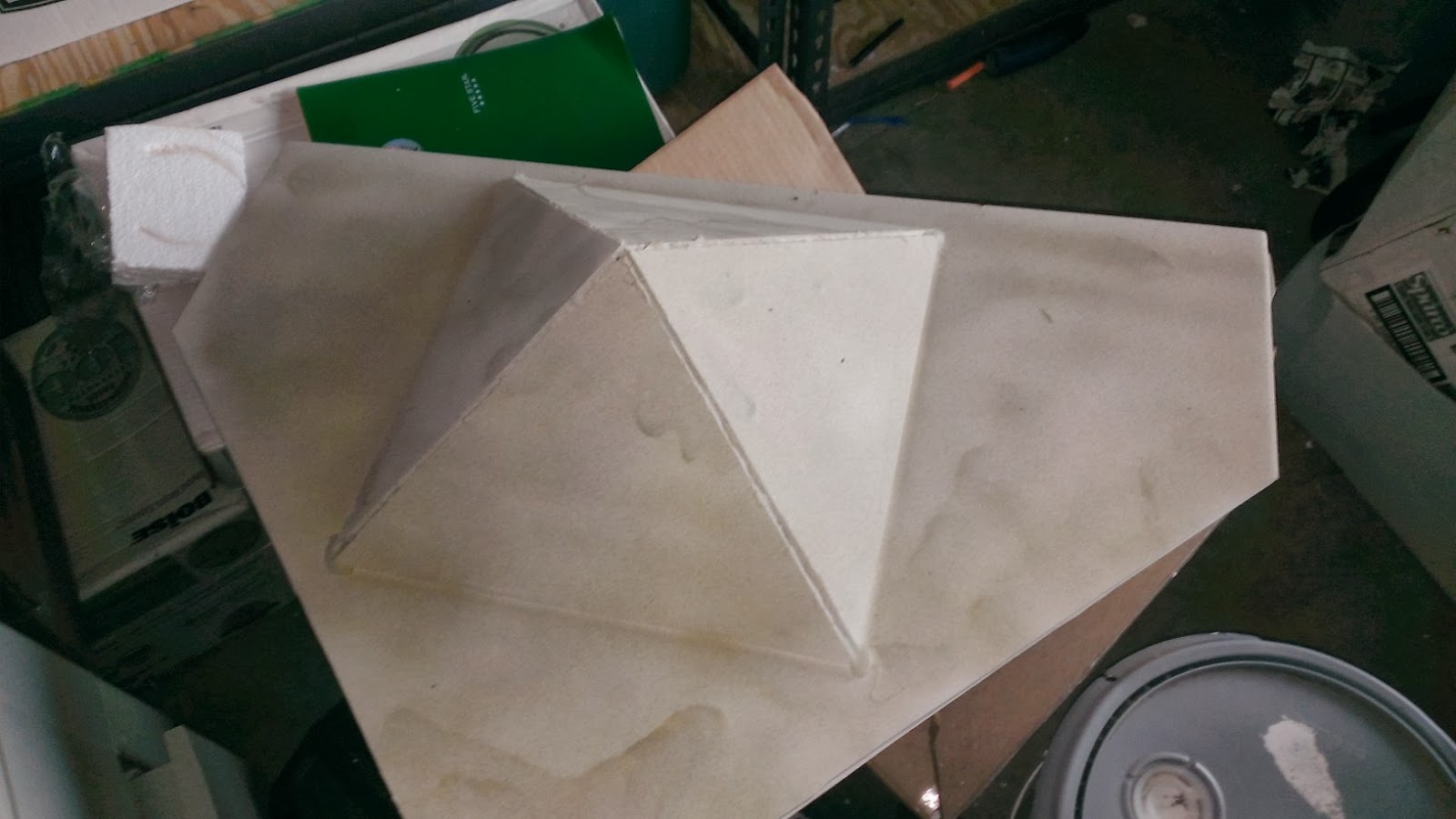 The lost foam-board Pyramids of Ancient Egypt