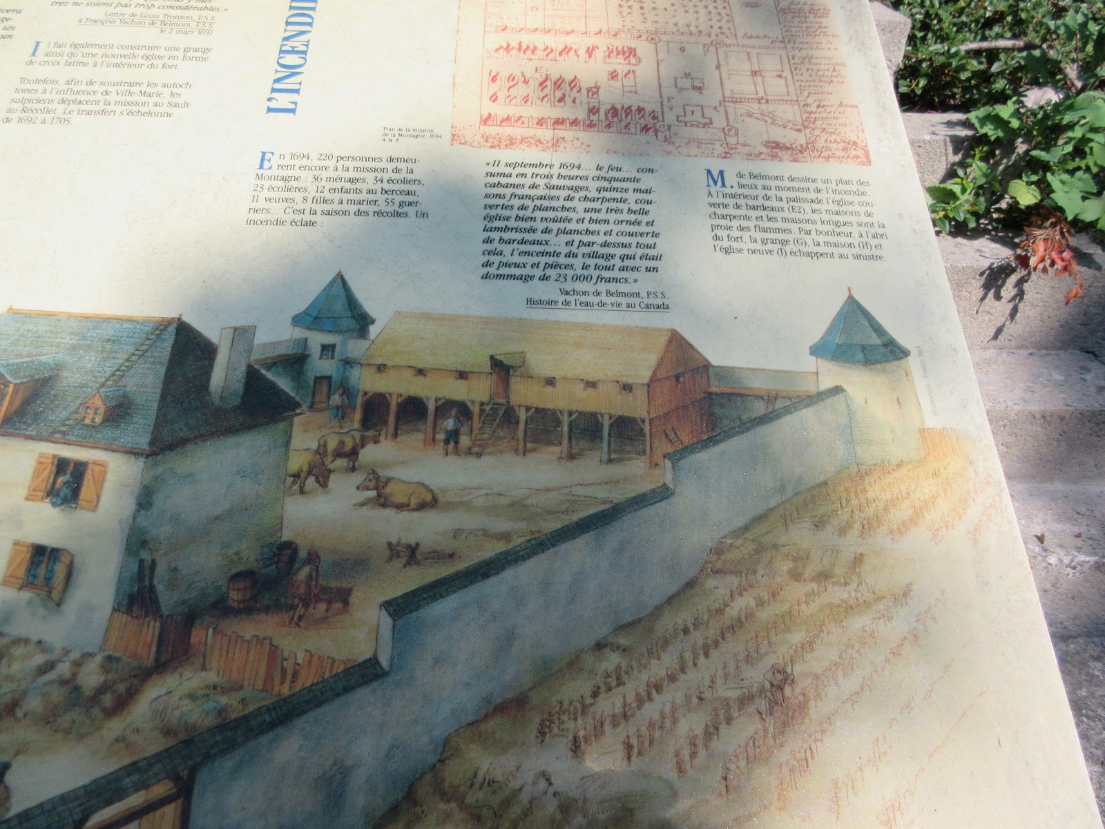 Marlene's Space: Remnants of Montreal's Old Fort