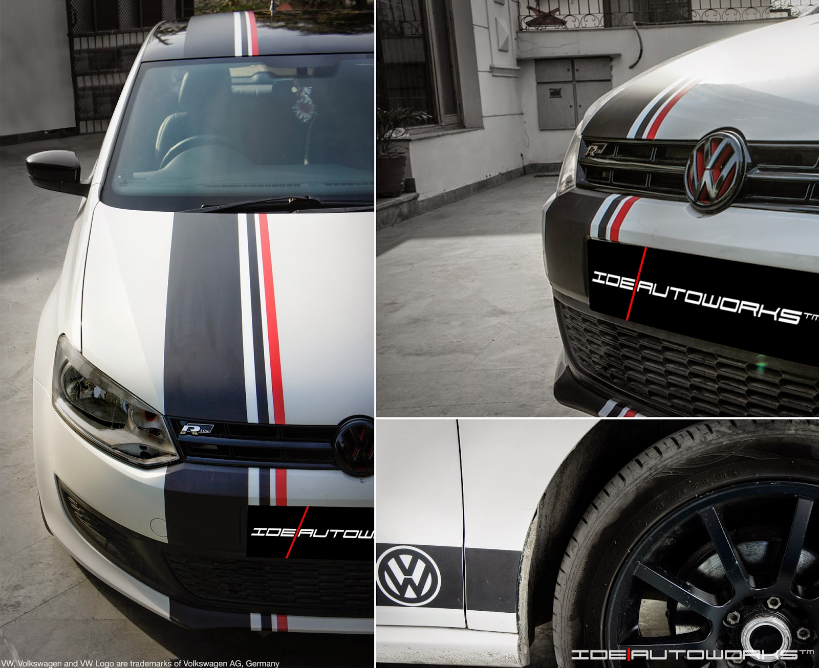 VW Polo with Custom Racing Graphics | IDE Autoworks