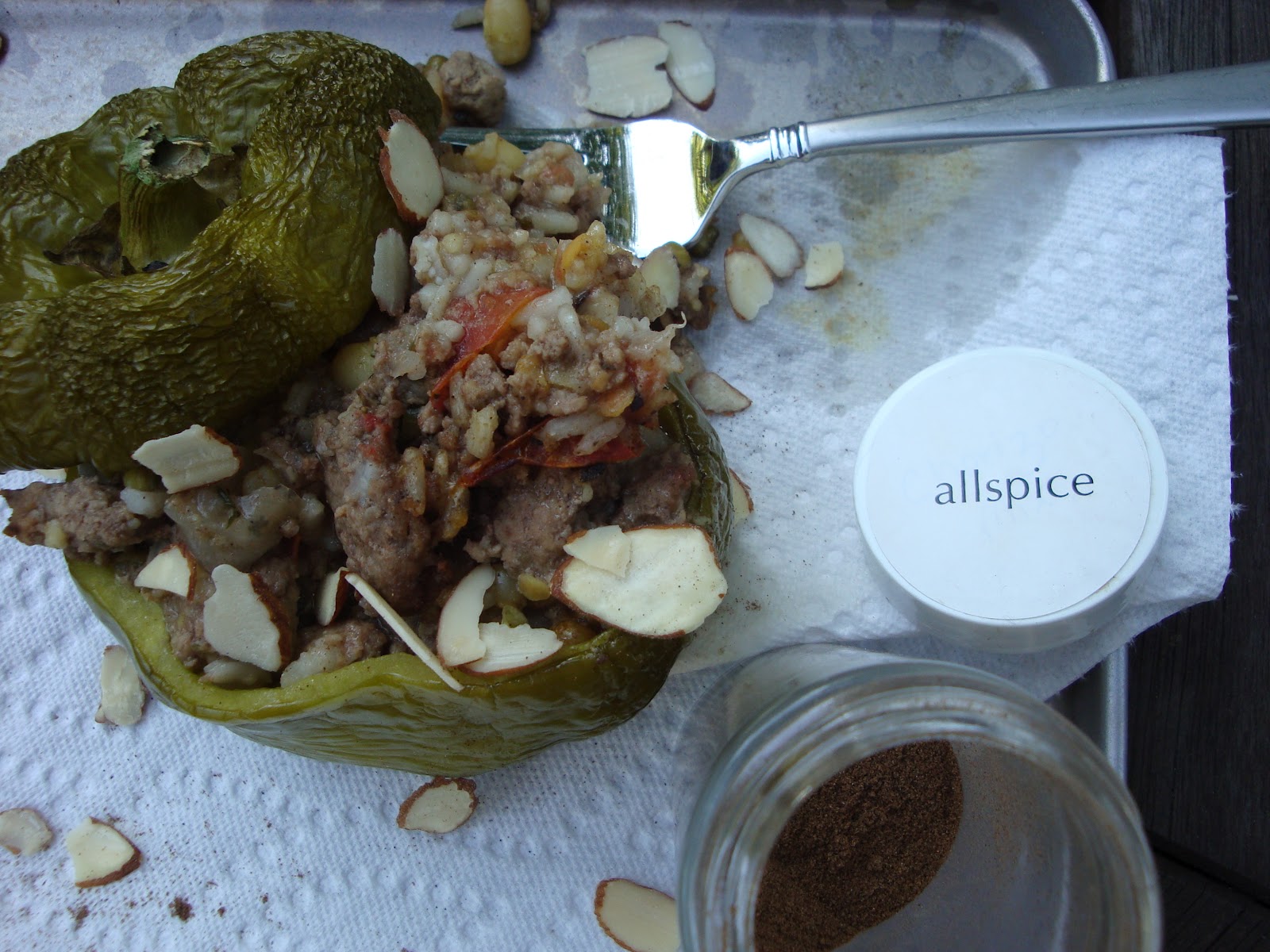 Through The Spice Rack: Stuffed Green Peppers with Allspice