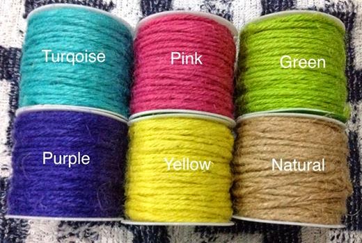 Paper Balloons n' Boxes: Rope Colour ( tali guni )