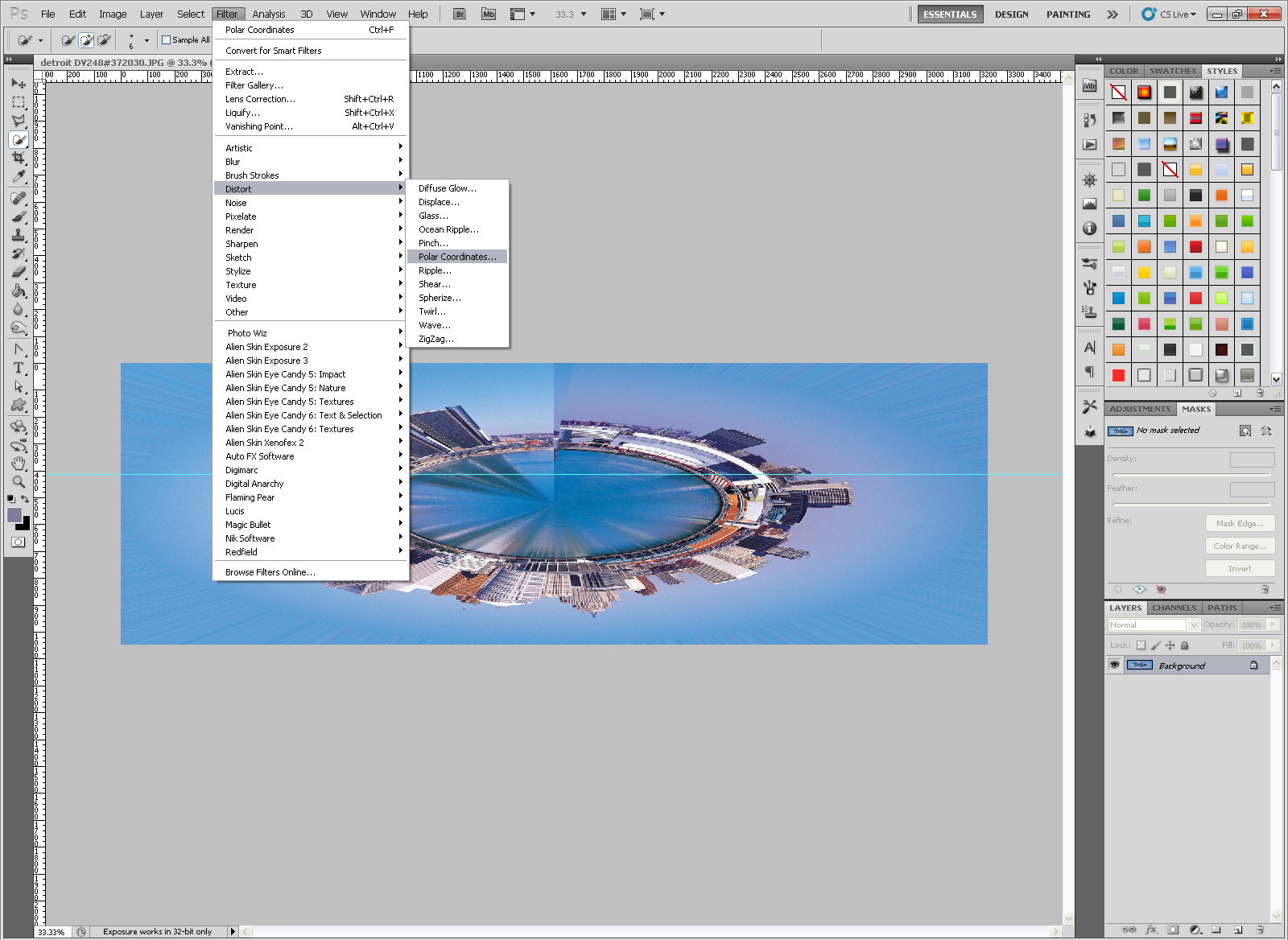 Five Minute Photoshop Tutorials - Mini-Planet ~ 4DragonsMedia