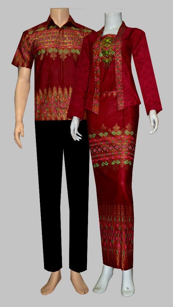 Baju Batik Gamis Sarimbit Atas Bawah - Batik Bagoes Solo