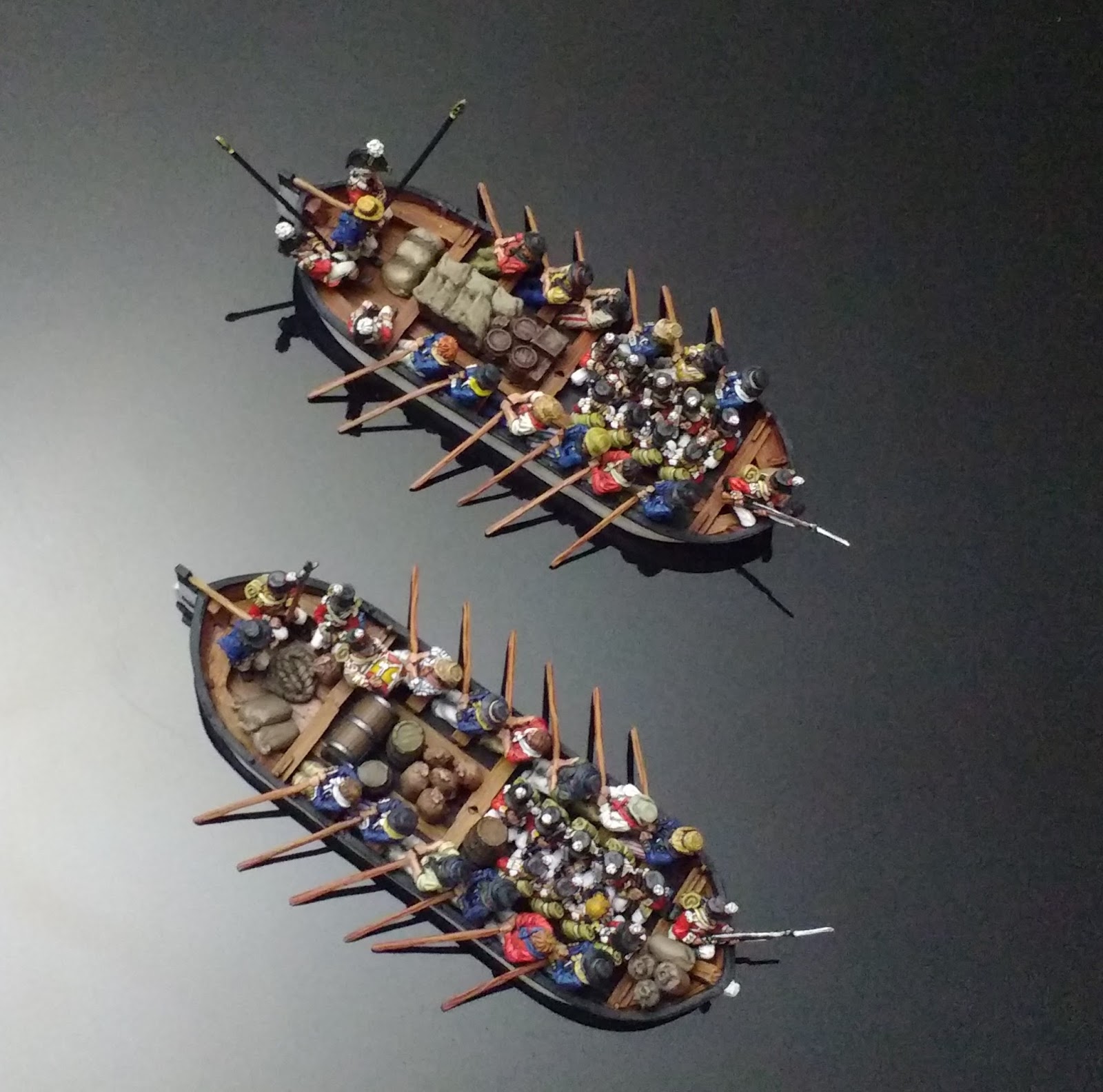 Juegos de Historia: Por fin llegaron los botes