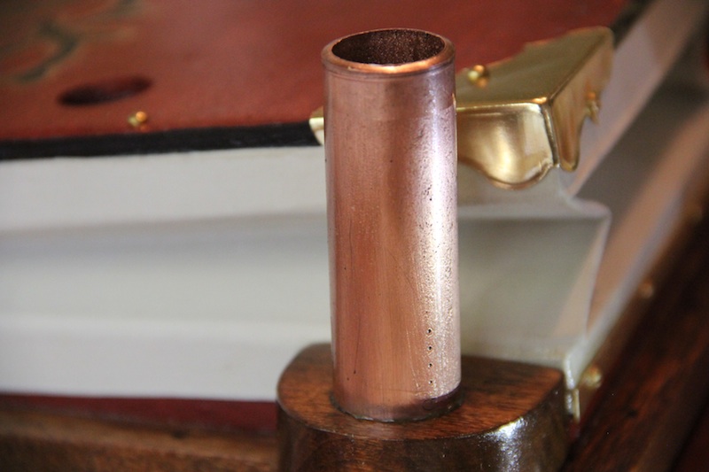 Building a Homemade Crank Organ: Relief Valve and Reservoir Outlet