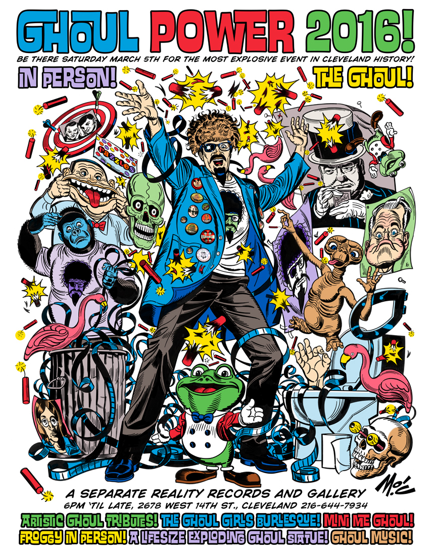 Mitch O'Connell: GHOUL POWER 2016! An Explosive Tribute to the King of ...