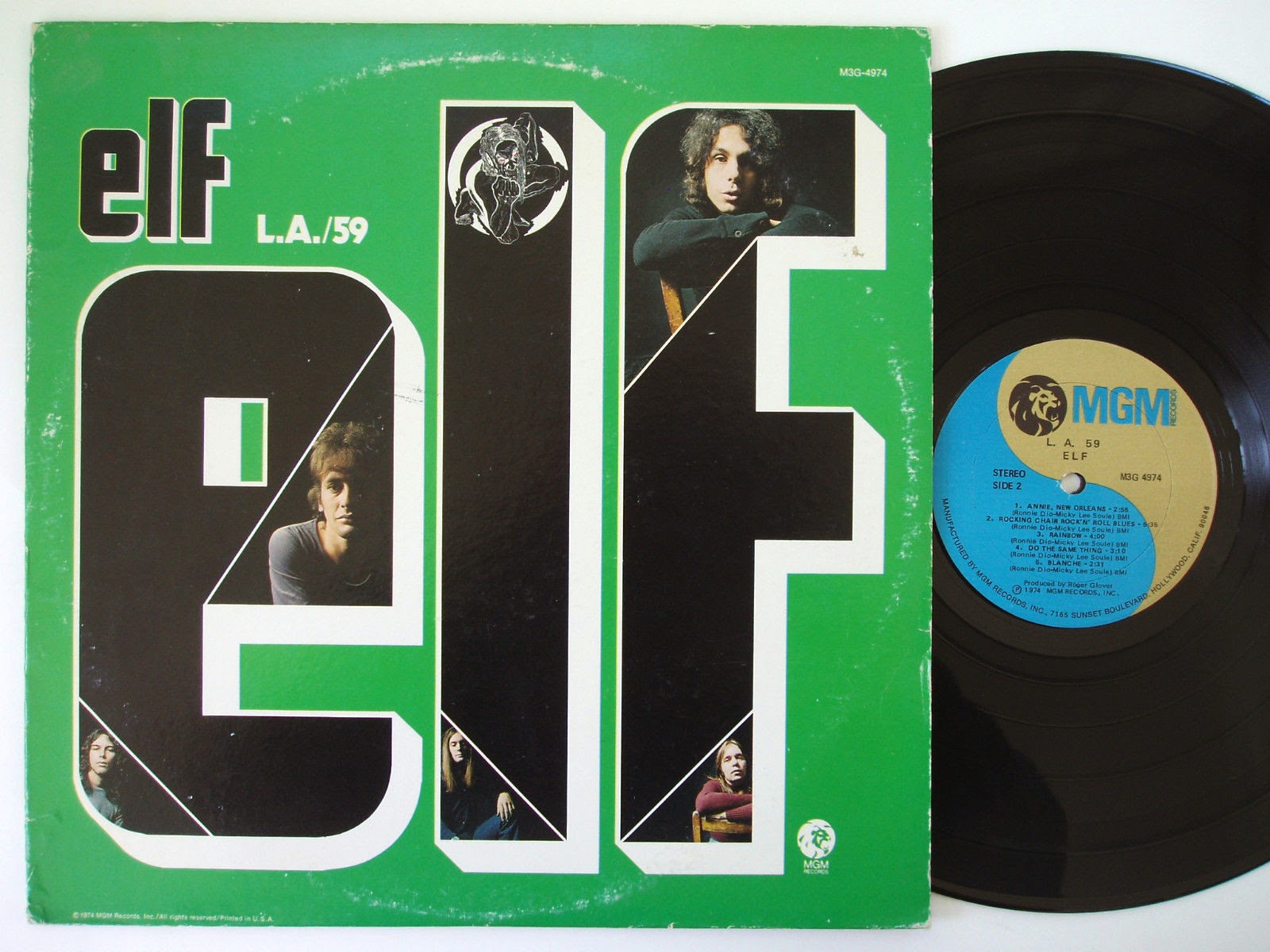 OMISSO RECORDS: Elf - LP L.A. 59