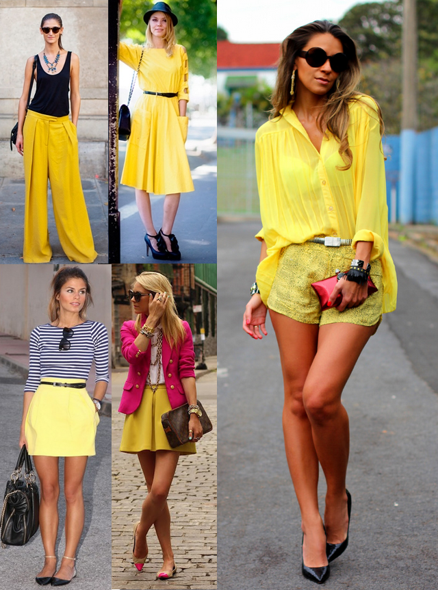 Legalmente Rosa: Moda: Look Amarelo