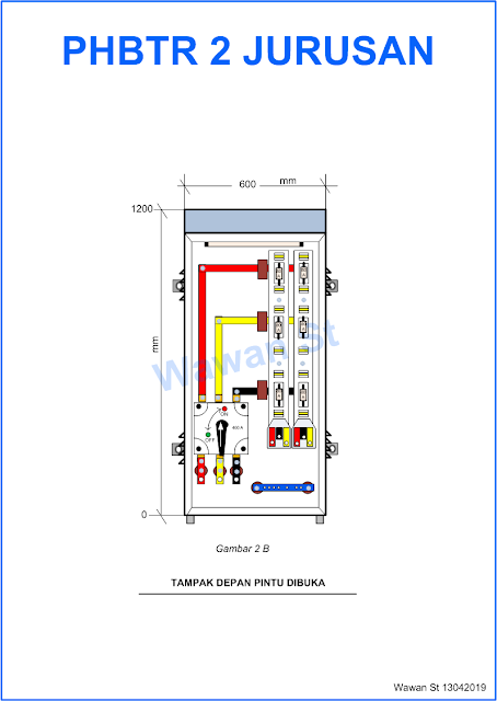 CHANNEL 9: GAMBAR TEKNIK PHBTR DUA JURUSAN