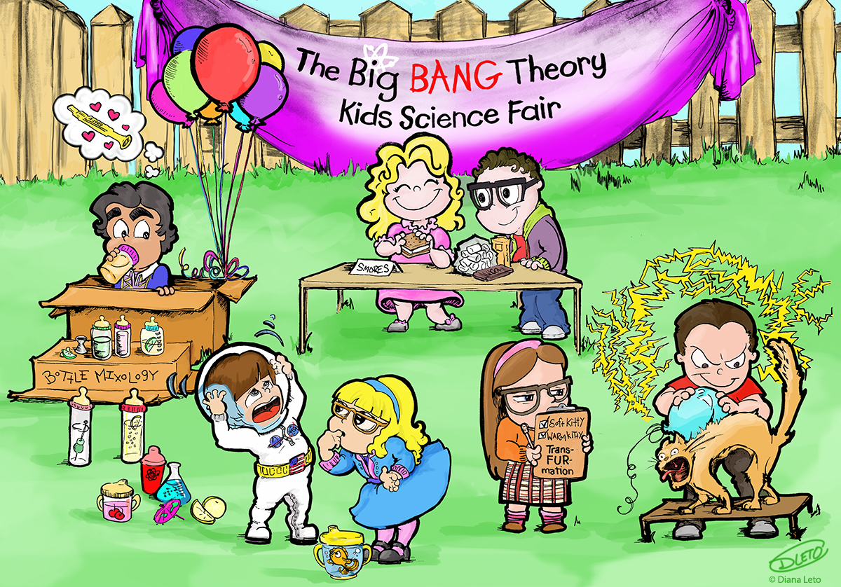 Diana Leto: Big Bang Theory Kids' Science Fair