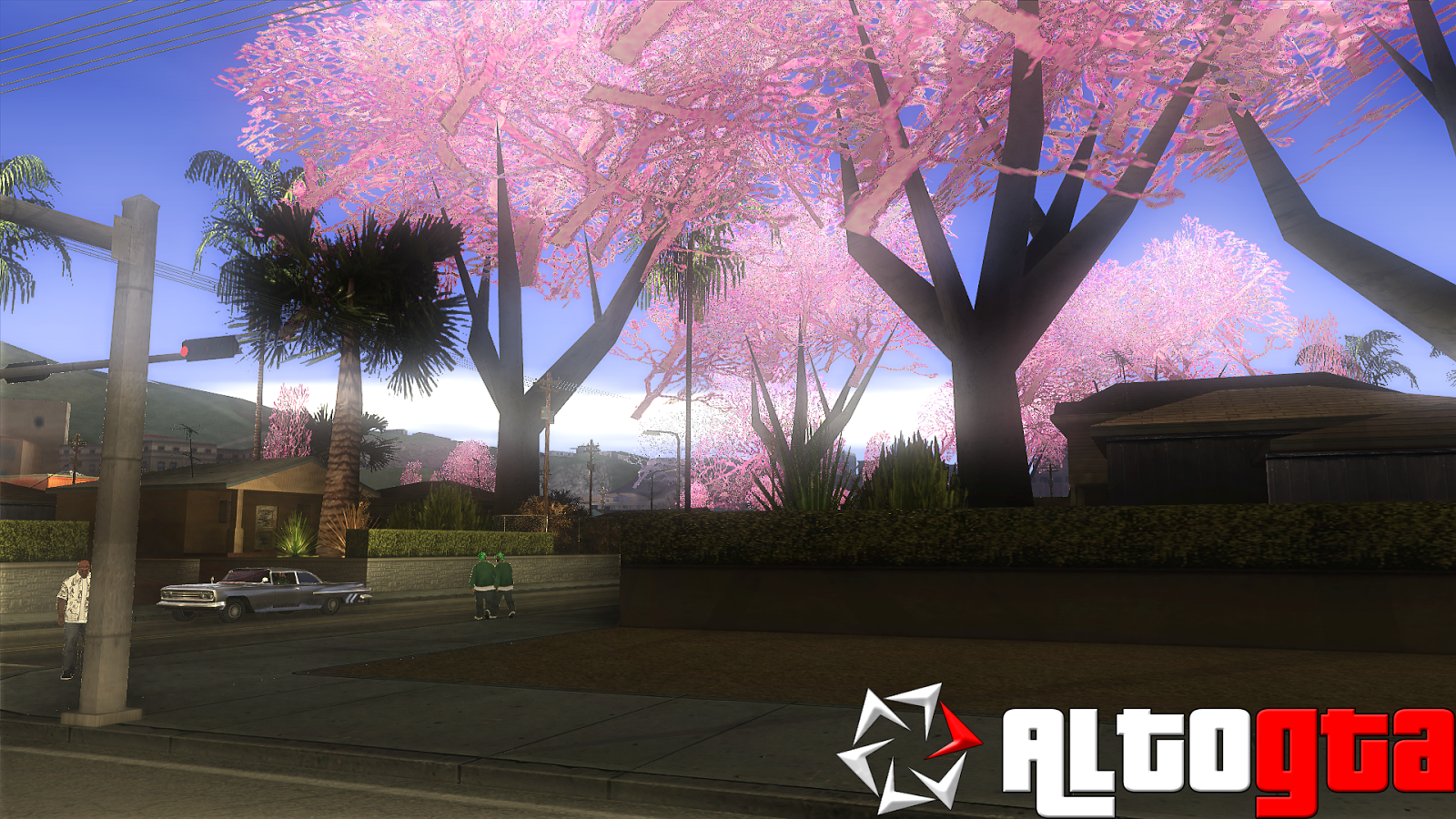 Alto GTA - Mods Para GTA San Andreas, IV e V: Sakura Fantasy Trees v2