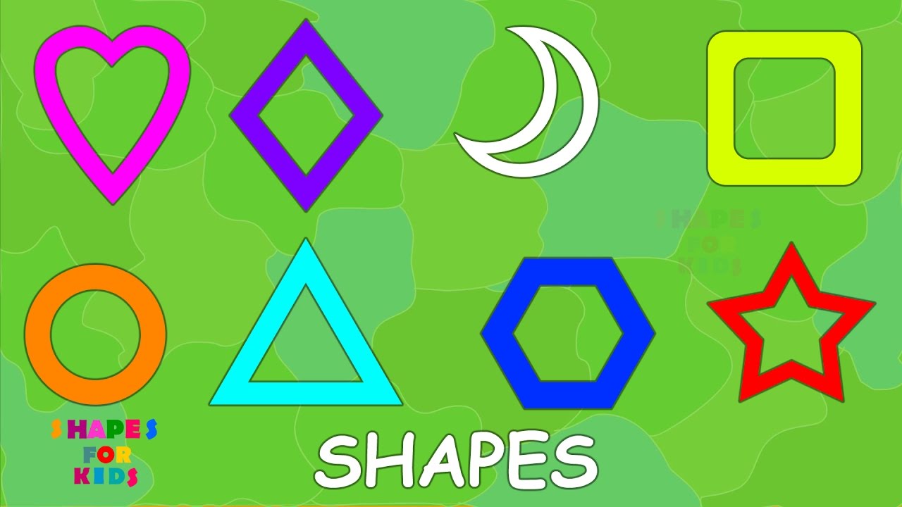 Learn shapes │ How to draw Shapes │ Learn to draw shapes for kids │ # ...