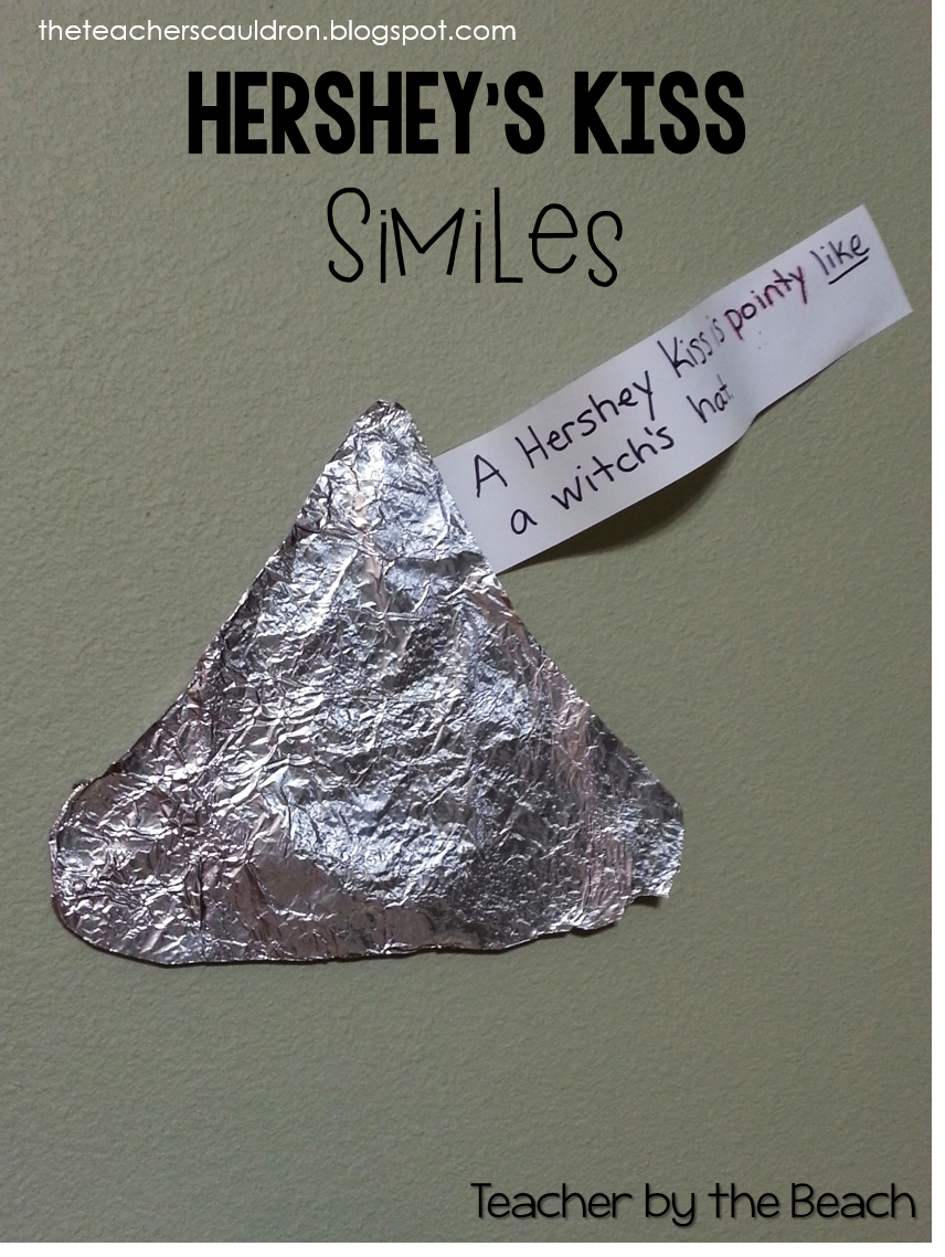 Hershey's Kisses Similes {Freebie} - Teacher by the Beach
