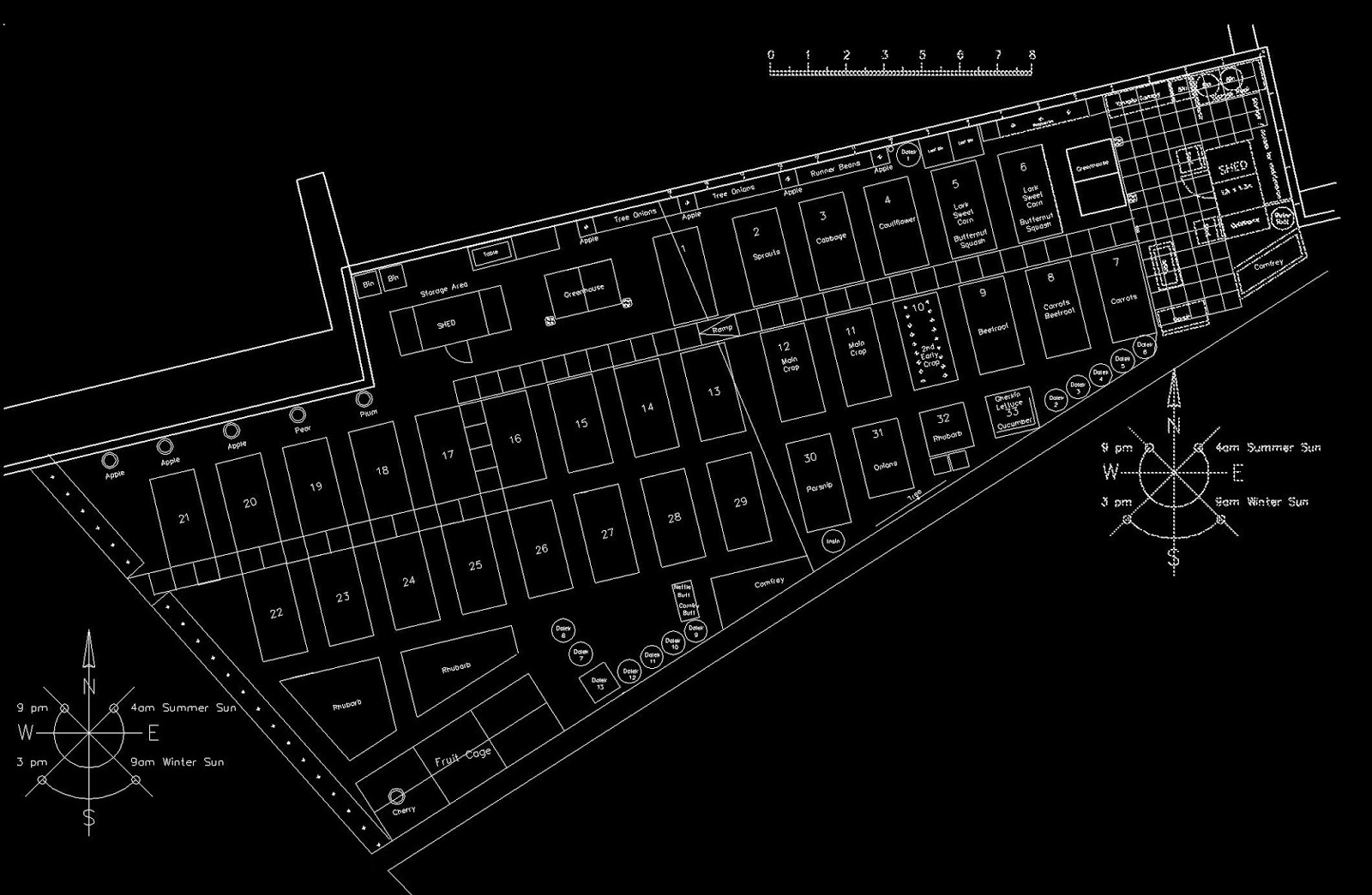 Alans Allotment Playing With The Plot Layout Alans Allotment Playing With The Plot Layout