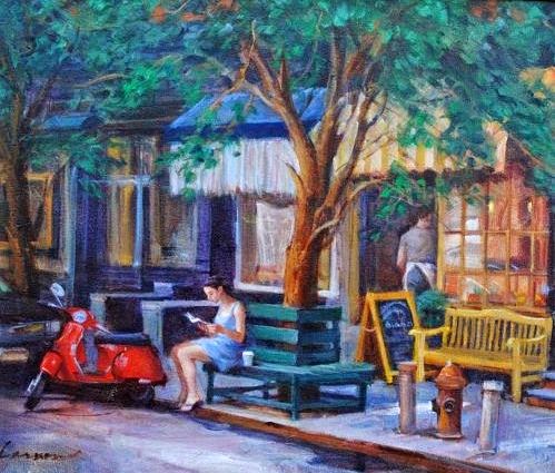 Reading and Art: Keith Larson