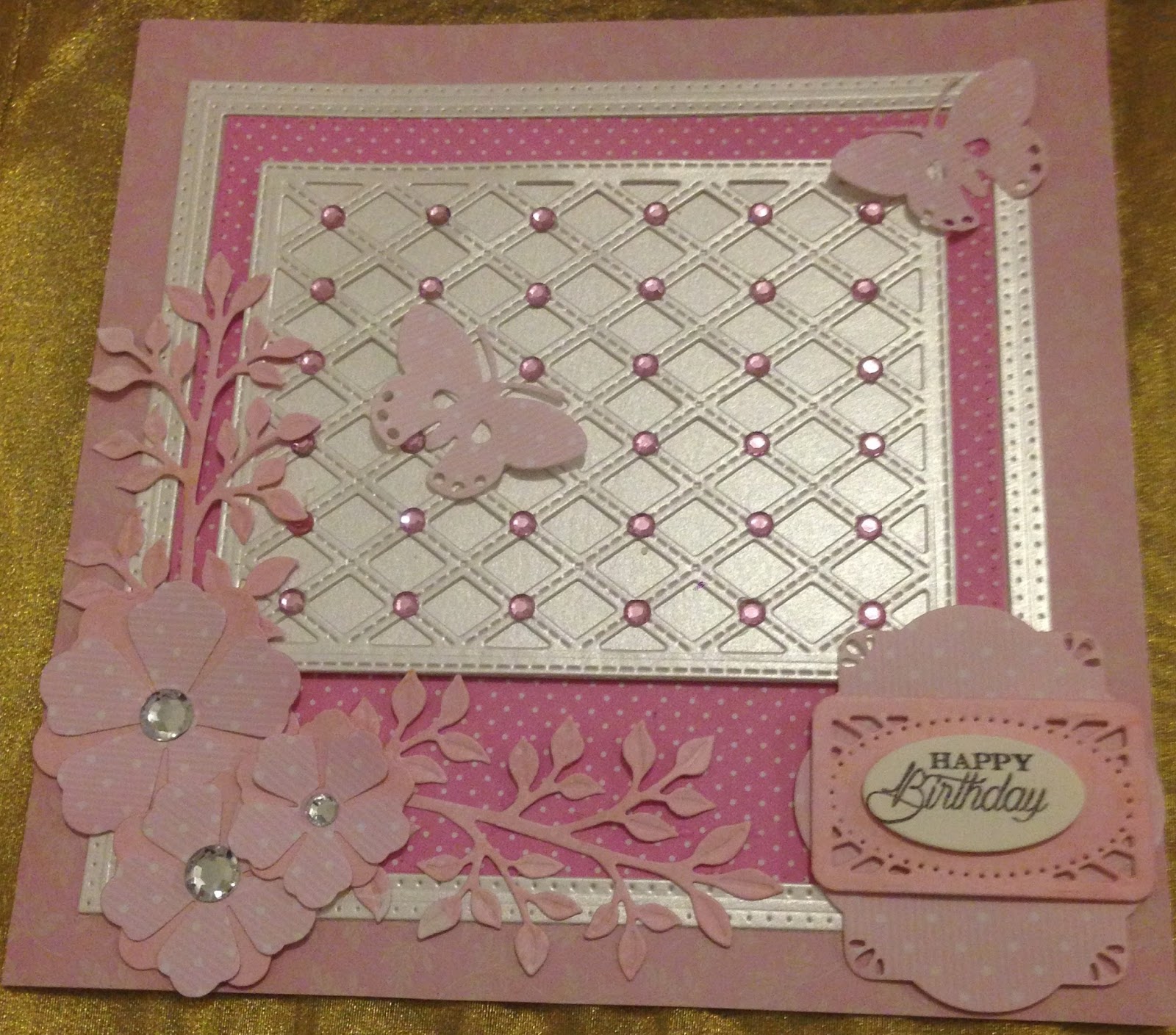 craft: card made with creative expressions