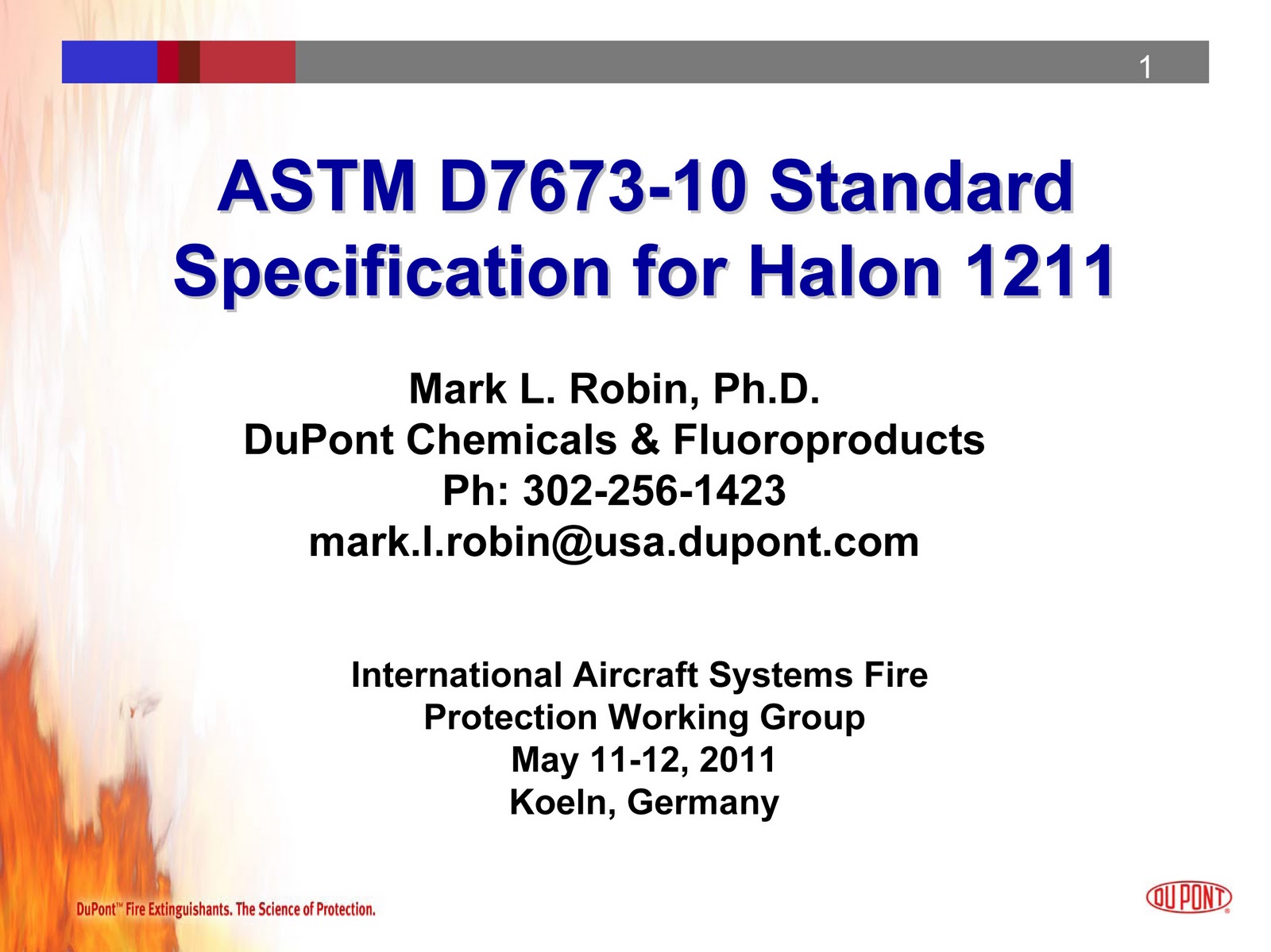 We Buy and Sell Halon: ASTM D7673-10 Standard Specification for Halon 1211